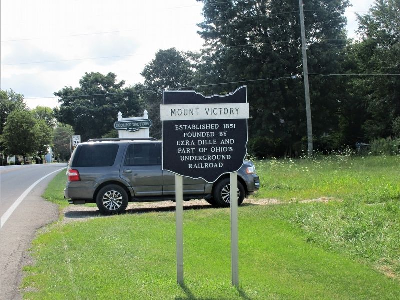 Mount Victory Historical Marker