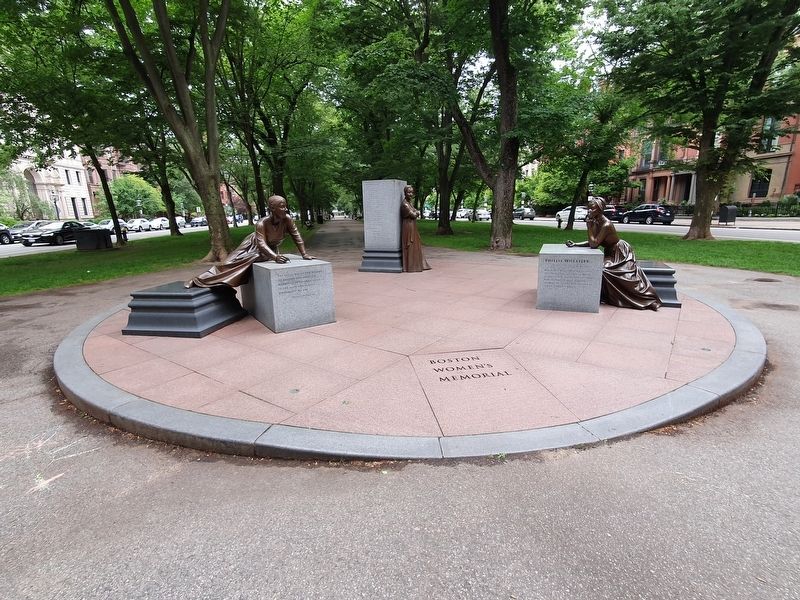 Boston Women's Memorial Historical Marker