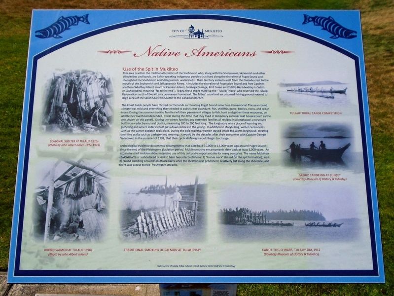 Native Americans Historical Marker