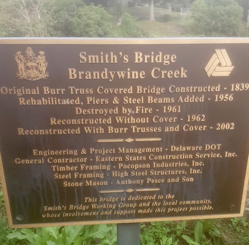 Smith's Bridge Historical Marker