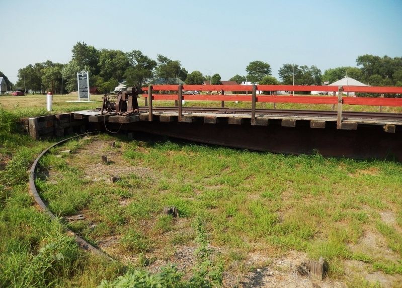 Railroad Turntable Historical Marker