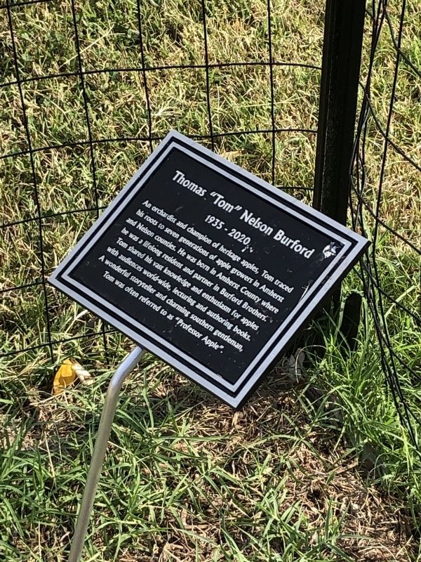 Thomas "Tom" Nelson Burford Historical Marker