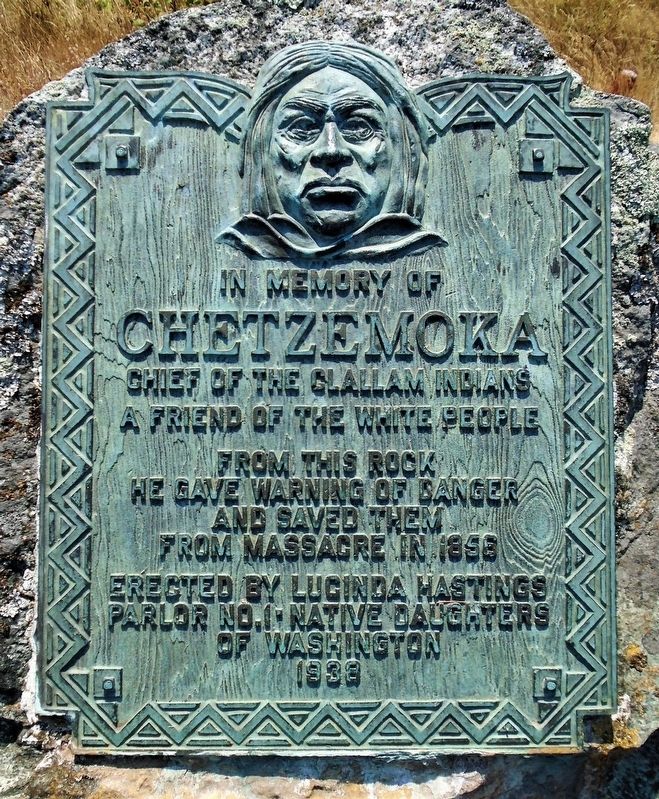 Chetzemoka Historical Marker