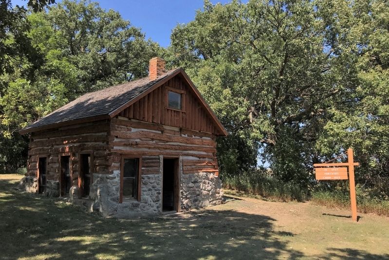 'Ol Spot Mortimer's Cabin Historical Marker