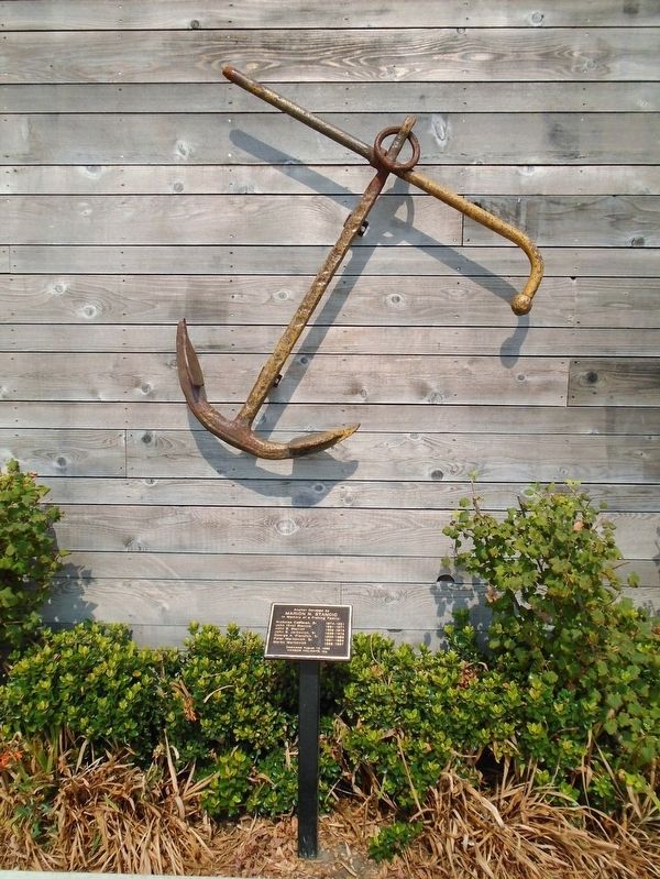 Fishing Family Memorial Anchor Historical Marker