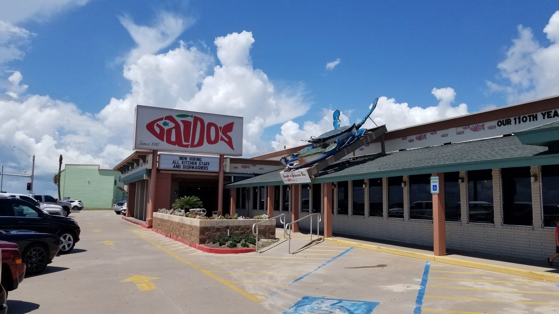 Gaido's Famous Seafood Restaurant Historical Marker