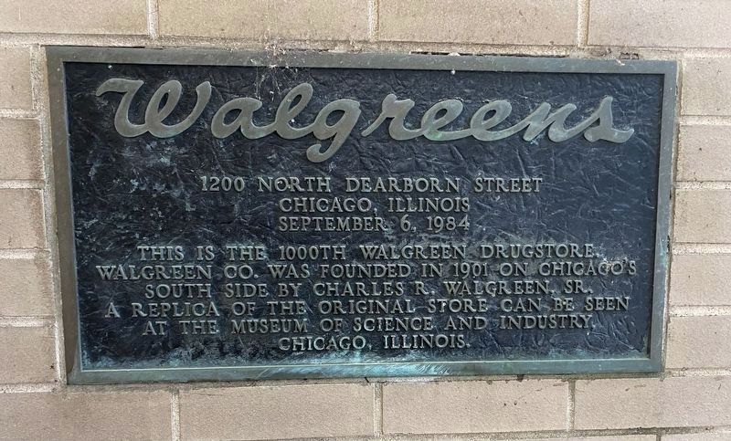 Walgreens Historical Marker