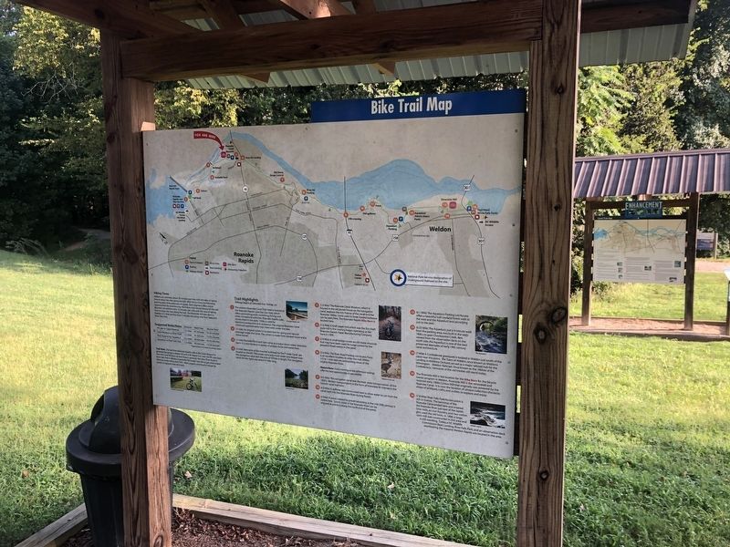 Bike Trail Map Historical Marker