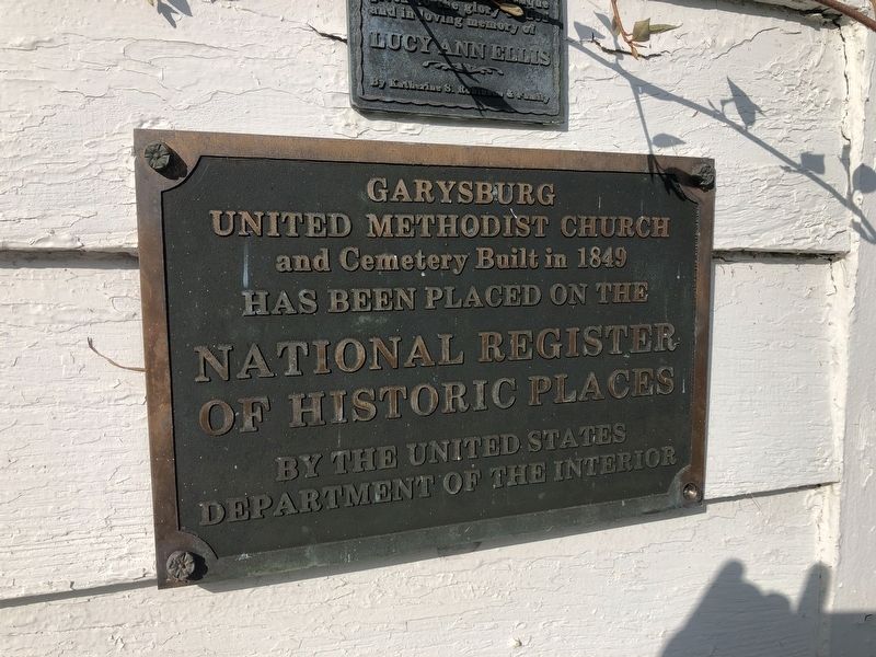 Garysburg United Methodist Church Historical Marker