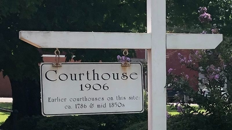 Courthouse Historical Marker