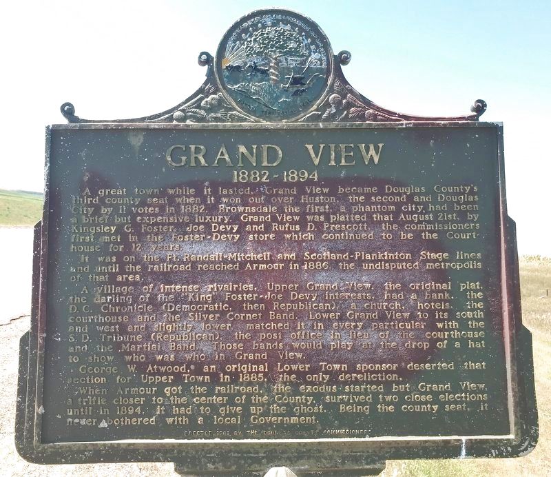 Grand View Historical Marker