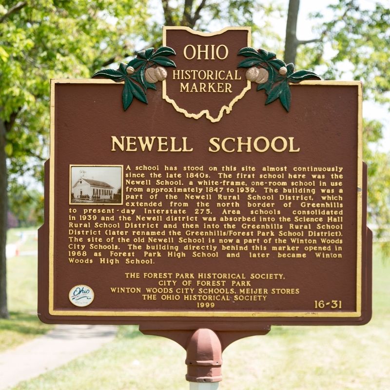 The Newell School Historical Marker