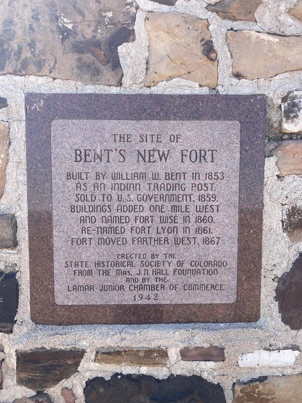Bent’s New Fort Historical Marker