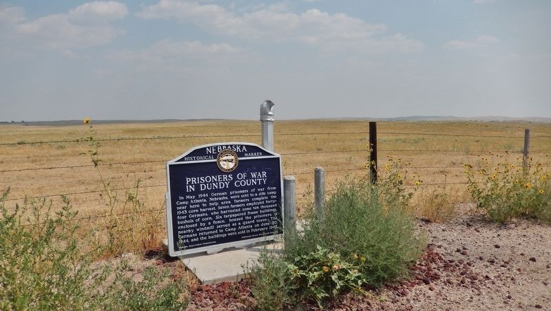 Prisoners of War in Dundy County Historical Marker