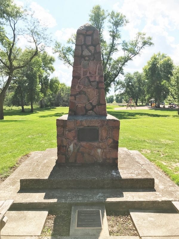 In Memory of Mrs. Joseph Thatcher Historical Marker