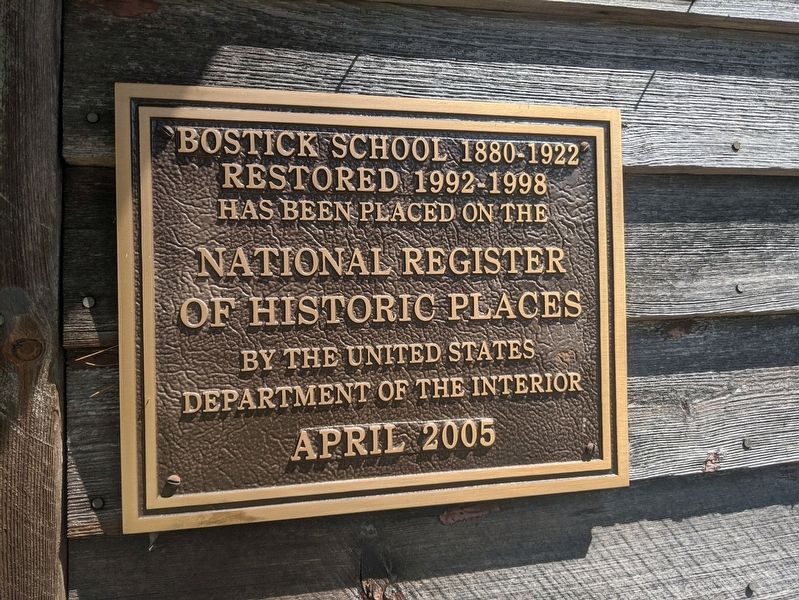 Bostick School Historical Marker