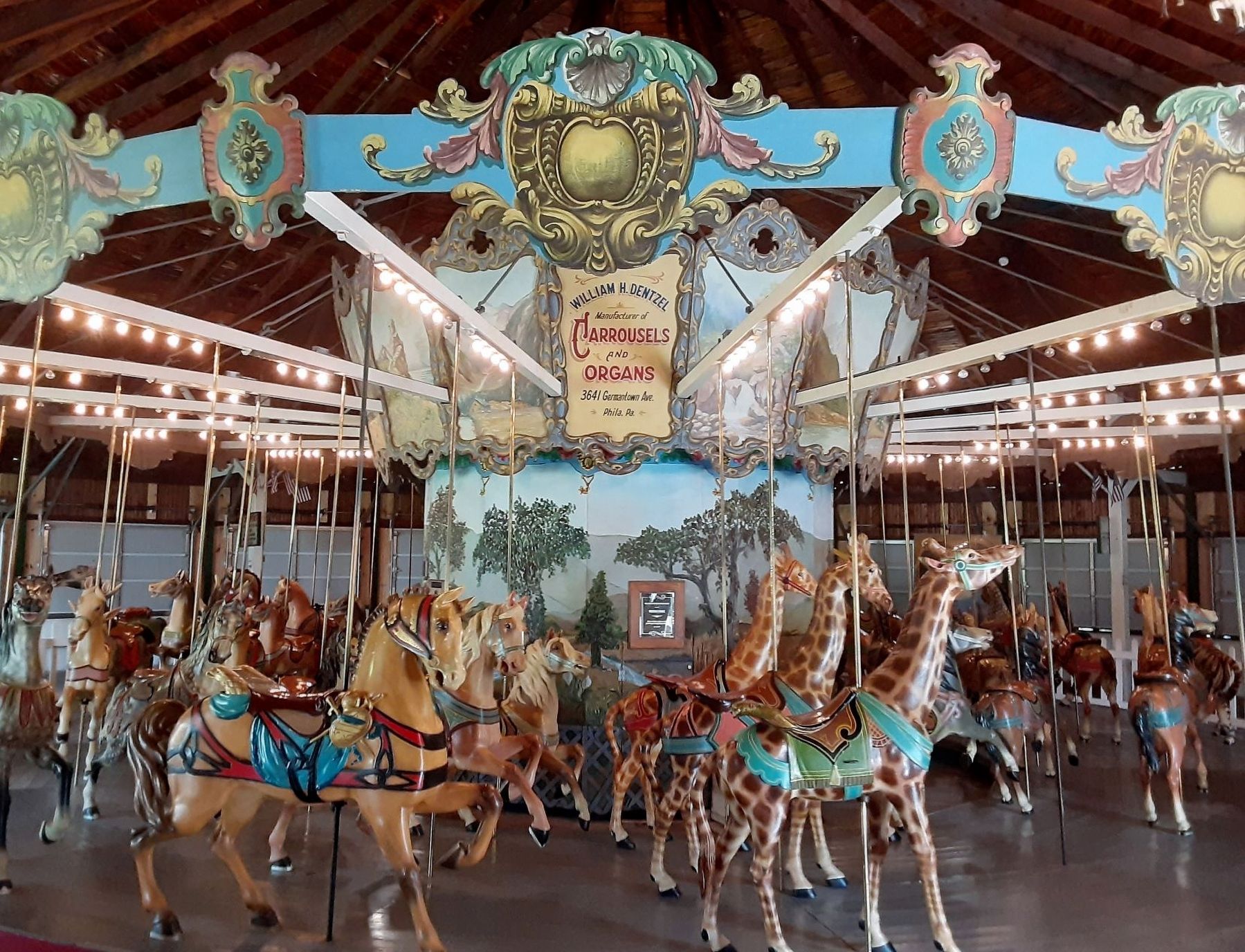 Weona Park Carousel Historical Marker