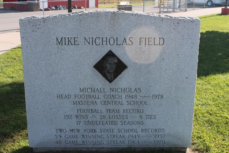 Mike Nicholas Field Historical Marker