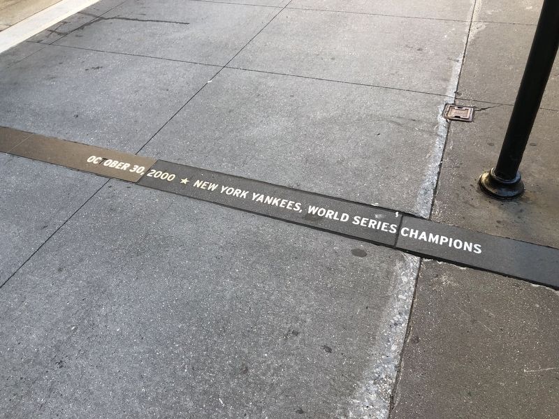 October 30, 2000 Historical Marker