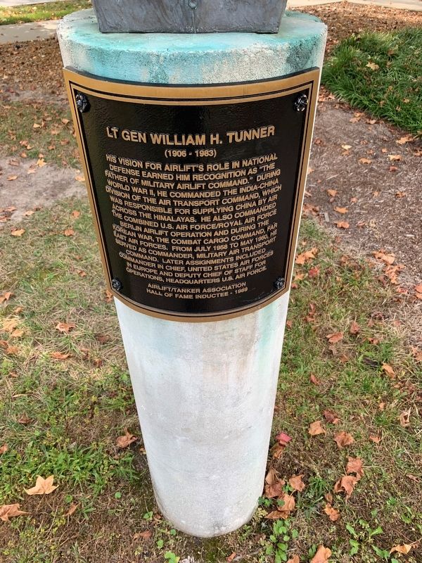 Lt Gen William H. Tunner Historical Marker