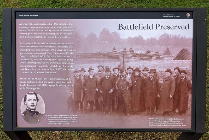 Battlefield Preserved Historical Marker