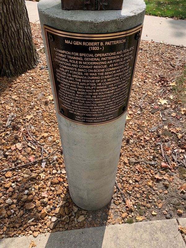 Maj. Gen Robert. Patterson Historical Marker