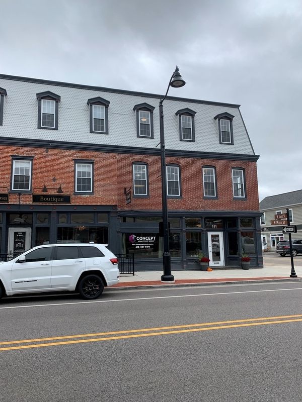 Vogt Building Historical Marker