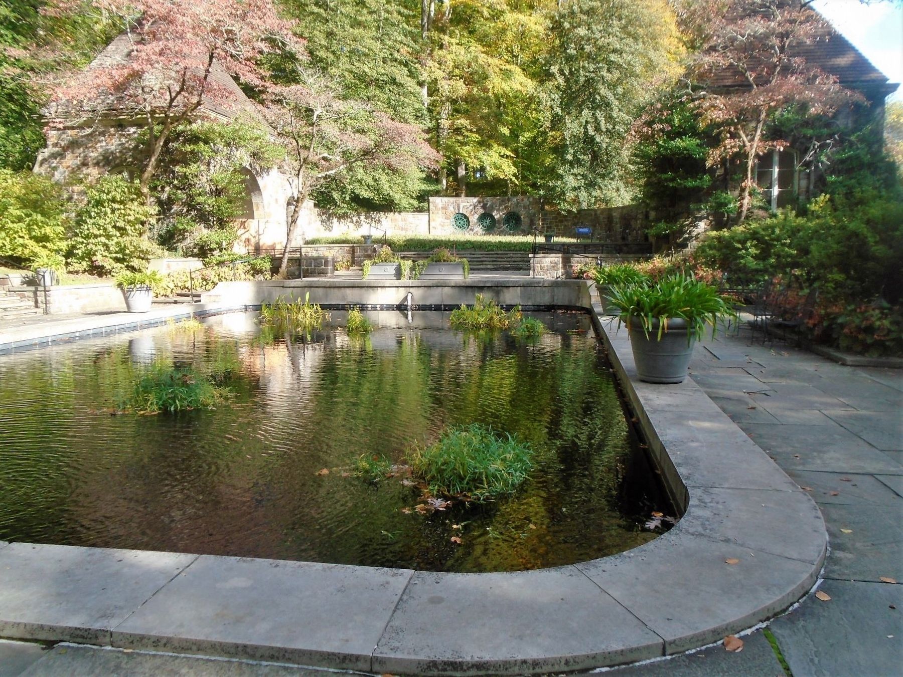 Reflecting Pool Historical Marker