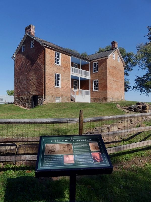 Snook Family & Farmhouse Historical Marker