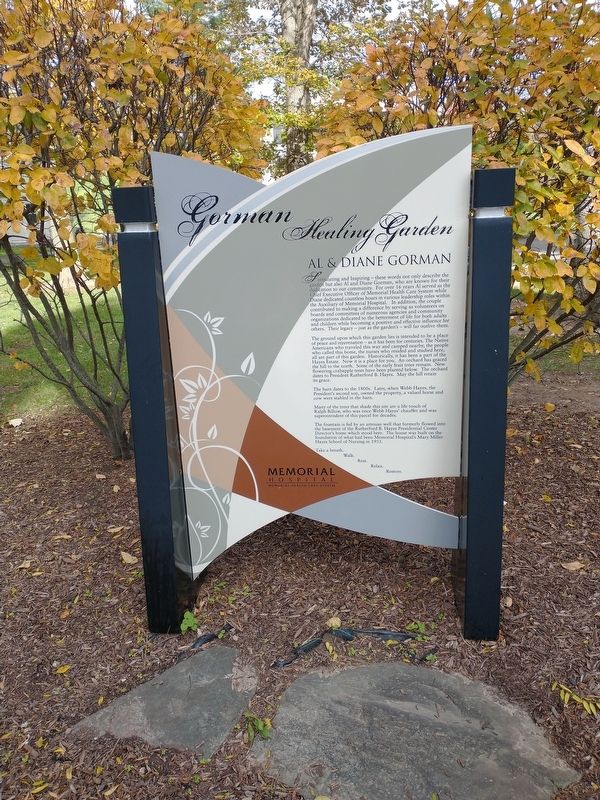 Gorman Healing Garden Historical Marker