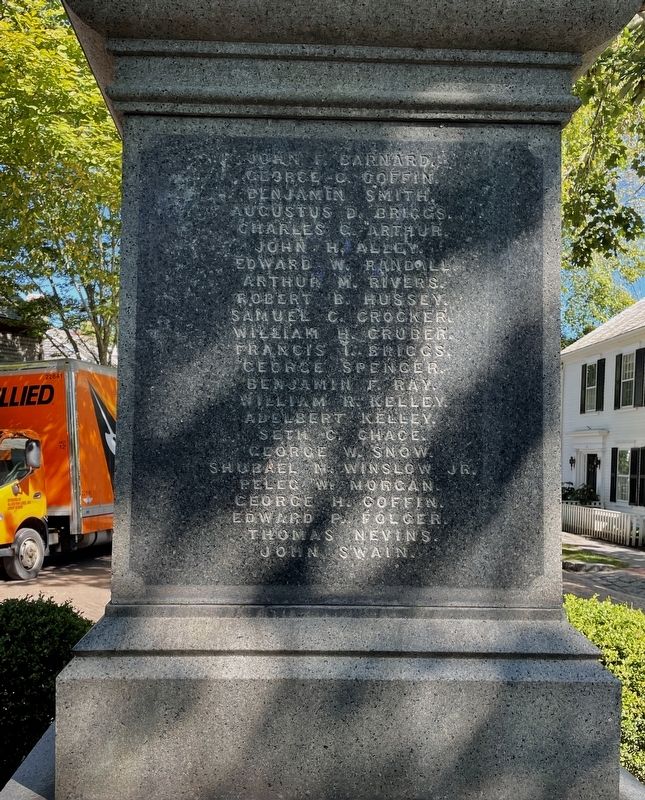 Nantucket Civil War Monument, a War Memorial