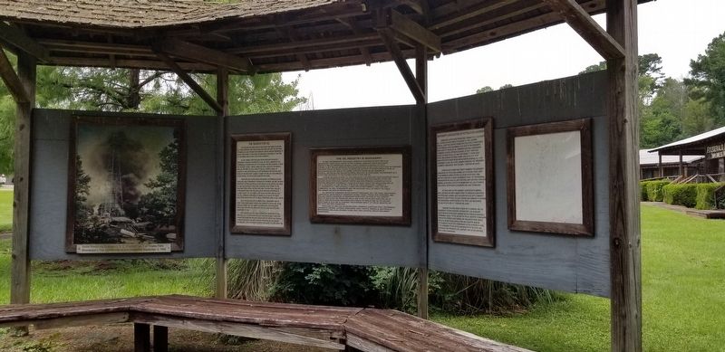 The Oil Industry in Mississippi Historical Marker