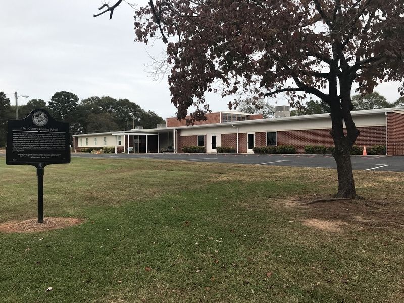 Hart County Training School Historical Marker