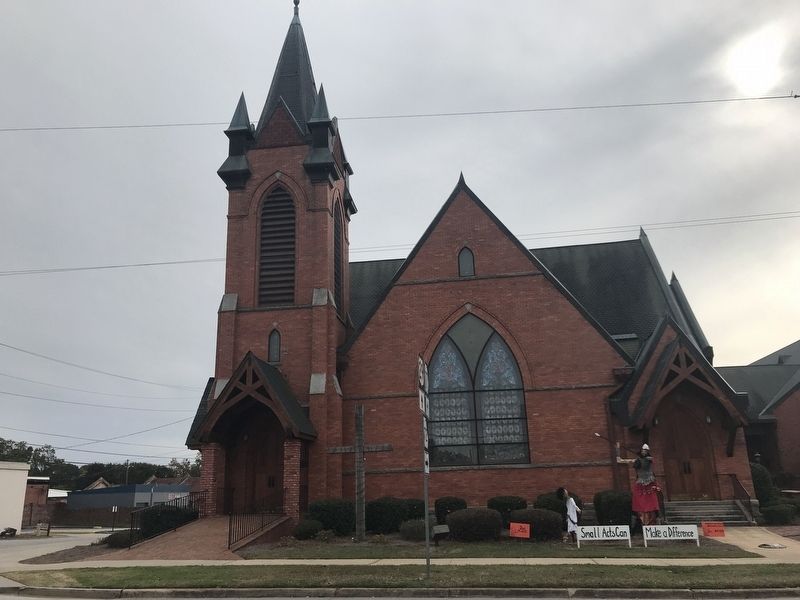 Hartwell Methodist Episcopal Church, South Historical Marker