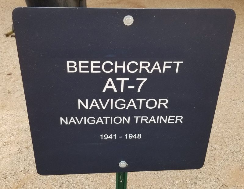 Beechcraft AT-7 Historical Marker