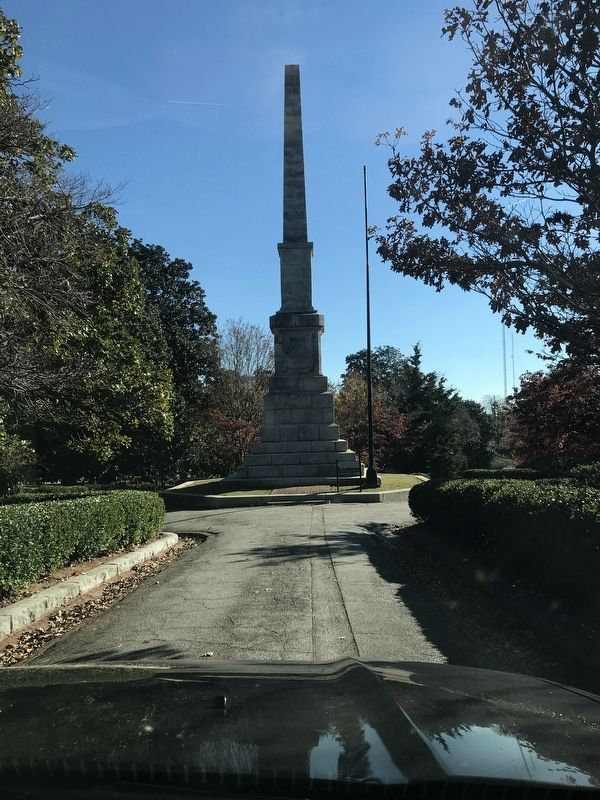 Confederate Obelisk Historical Marker