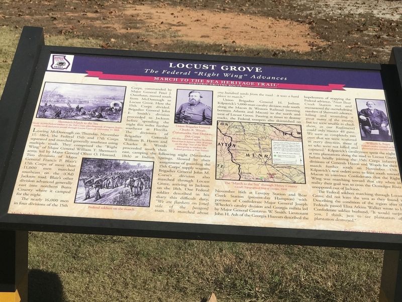 Locust Grove Historical Marker