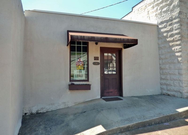 James Dry Cleaners Historical Marker