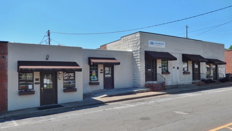 James Dry Cleaners Historical Marker
