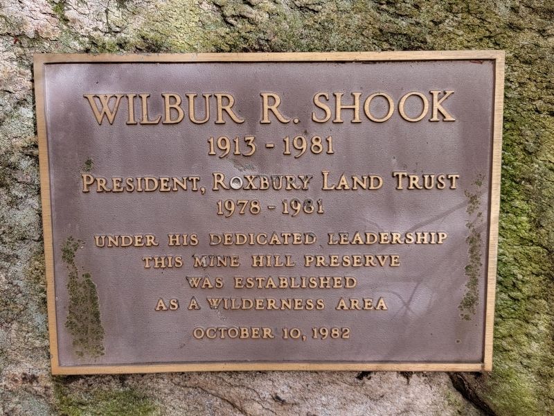 Wilbur R. Shook Historical Marker