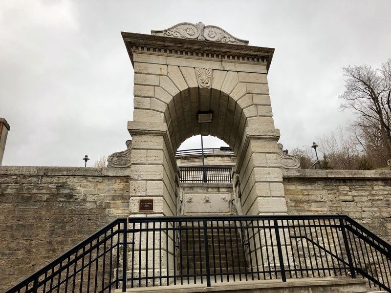 The History Behind the Mt. Adams Steps Pathway Historical Marker