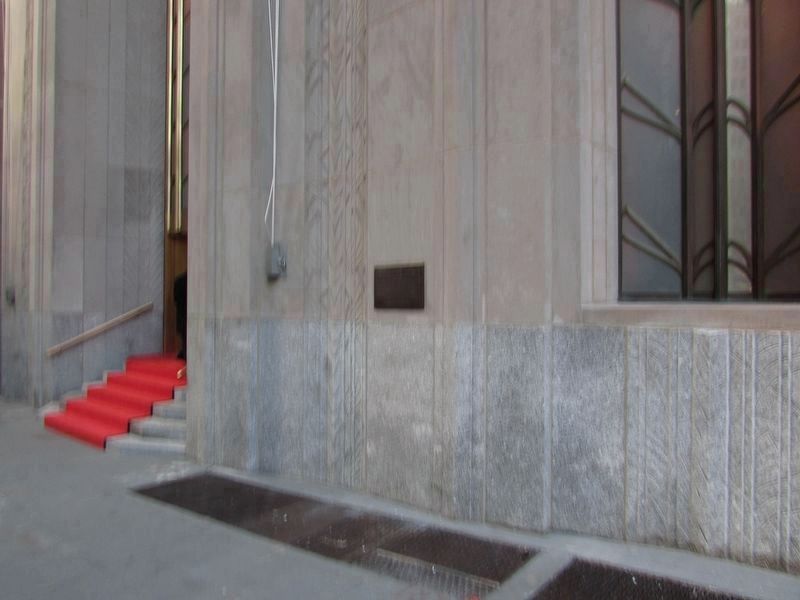 Site of the Wall of New Amsterdam Historical Marker