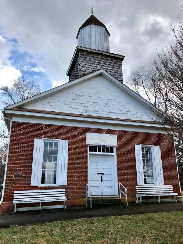Harshaw Chapel and Cemetery Historical Marker
