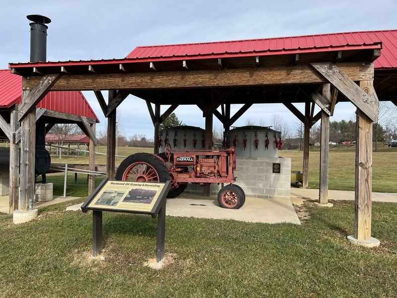 Wormseed Oil Growing & Harvesting Historical Marker