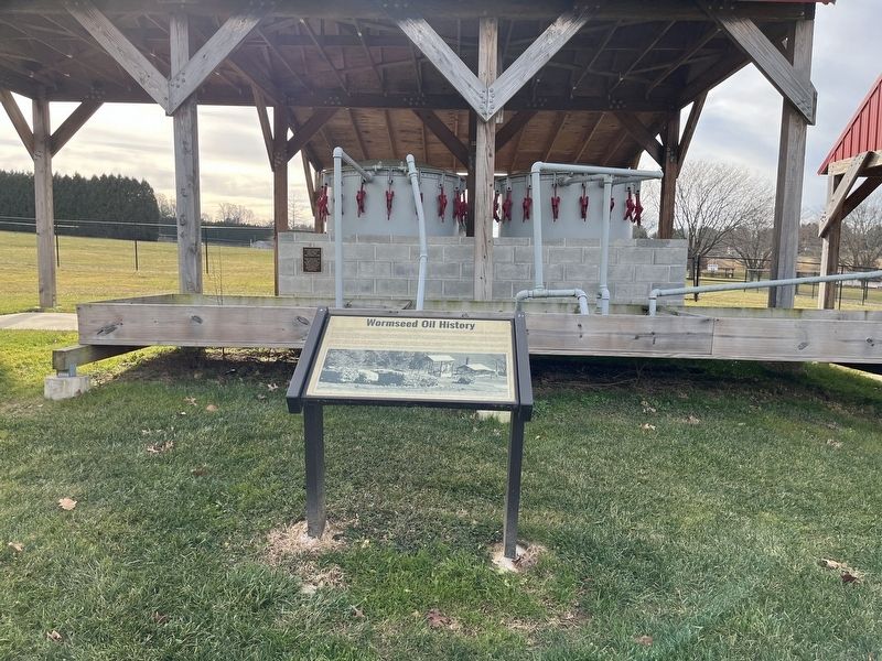 Wormseed Oil History Historical Marker
