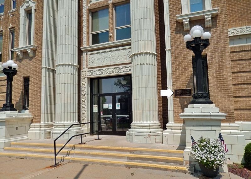 Polk County Courthouse Historical Marker