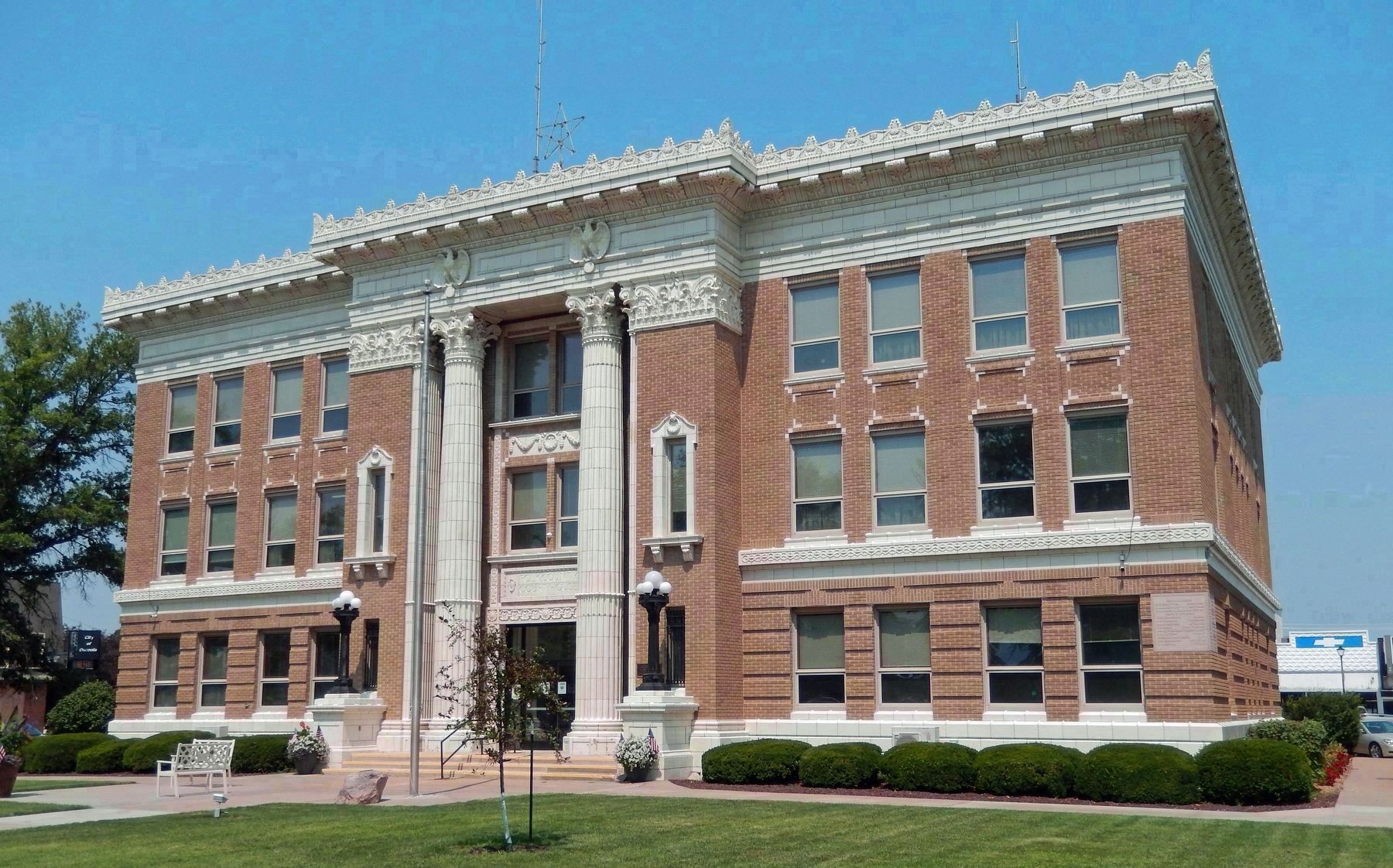 Polk County Courthouse Historical Marker