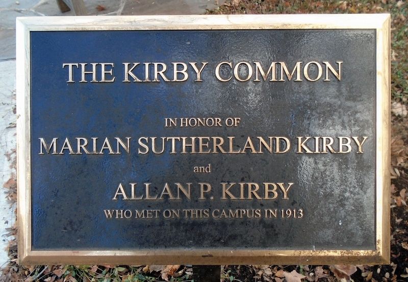 The Kirby Common Historical Marker