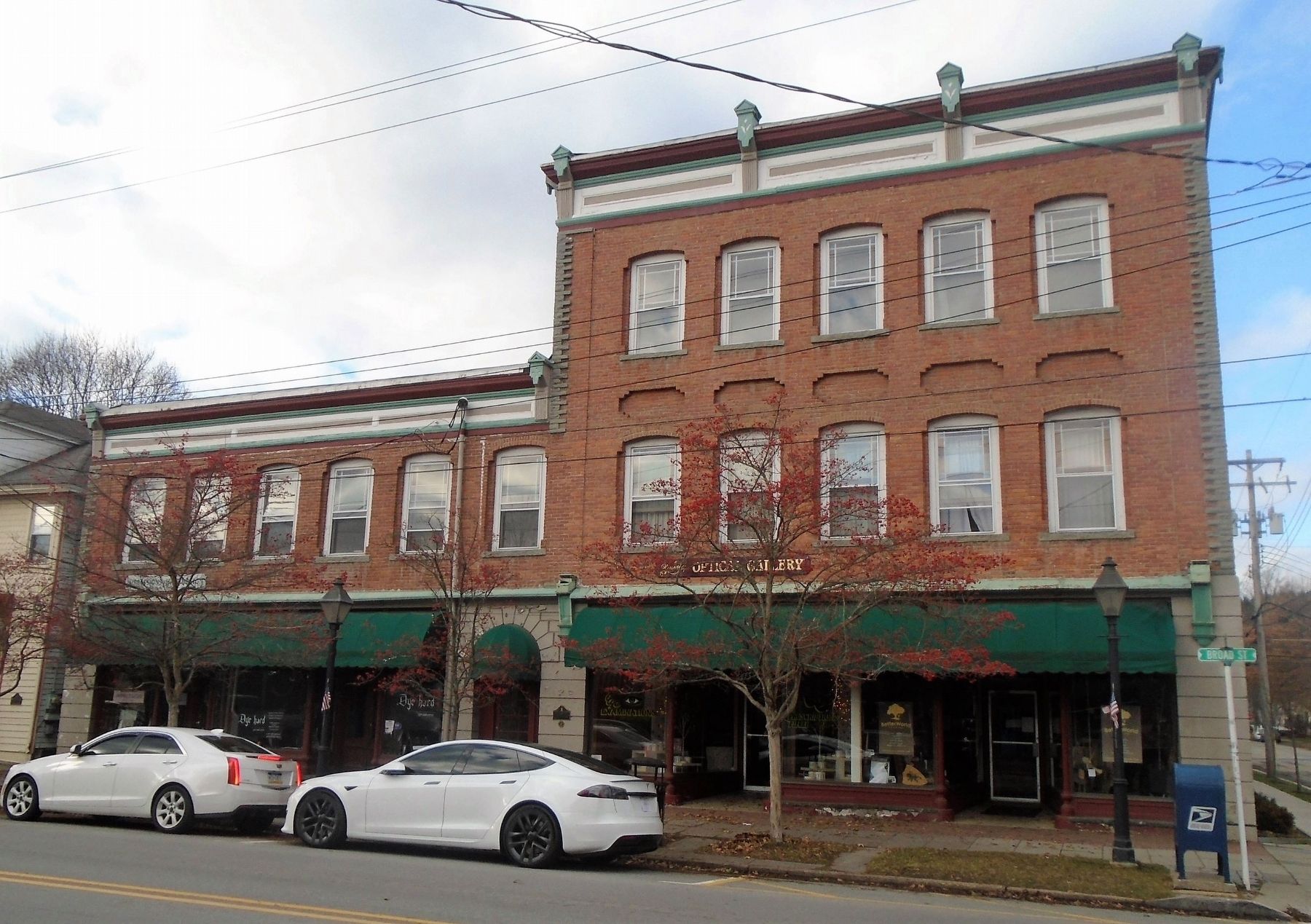 The Brown Building Historical Marker