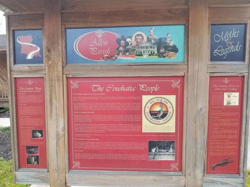 The Coushatta People Historical Marker